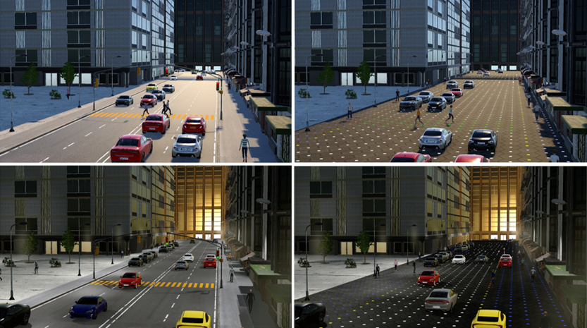 Simulation of Future Street Scenarios in Virtual Reality · Michael ...